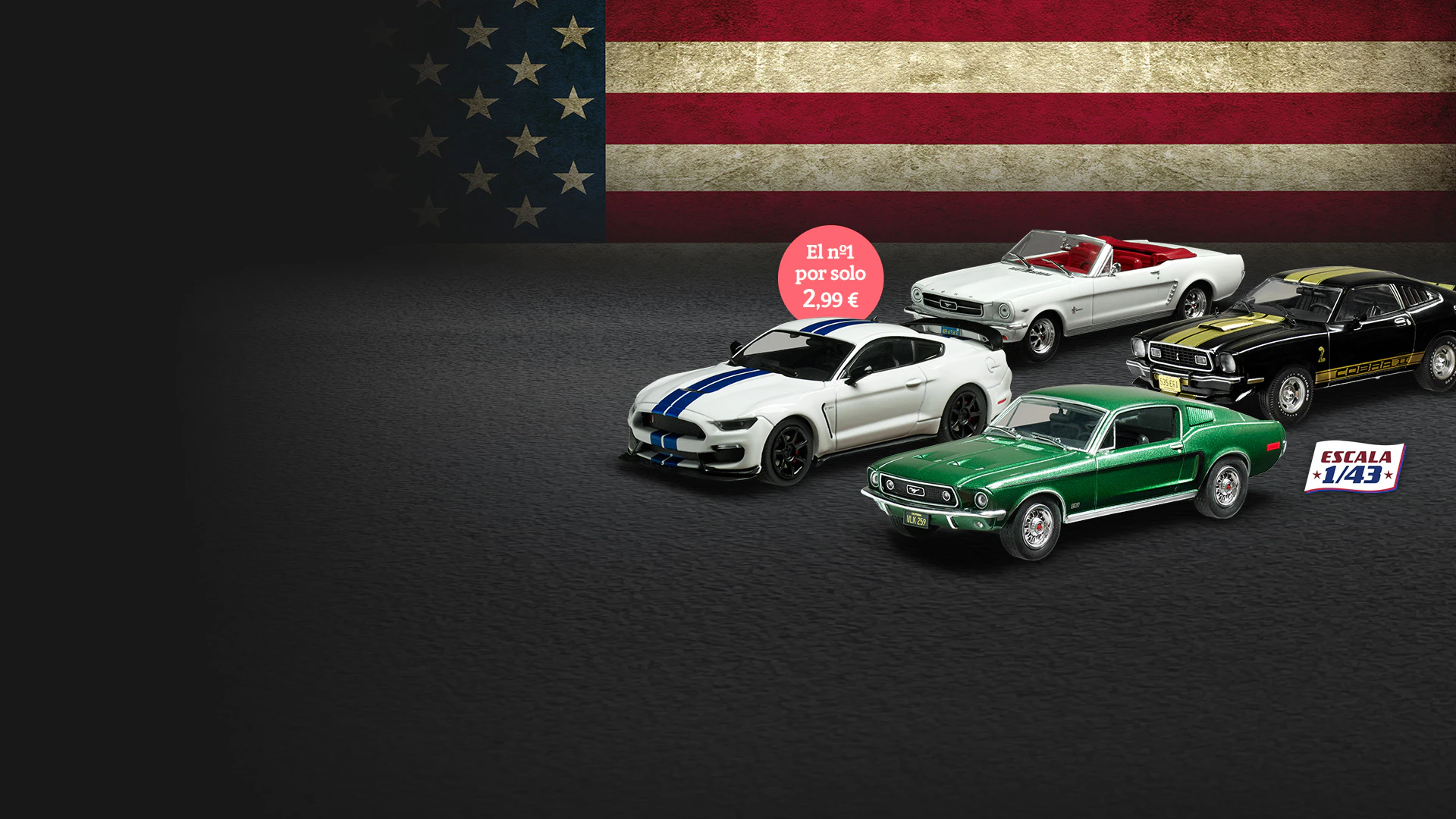 Ford Mustang 1:43 Collection | Planeta DeAgostini