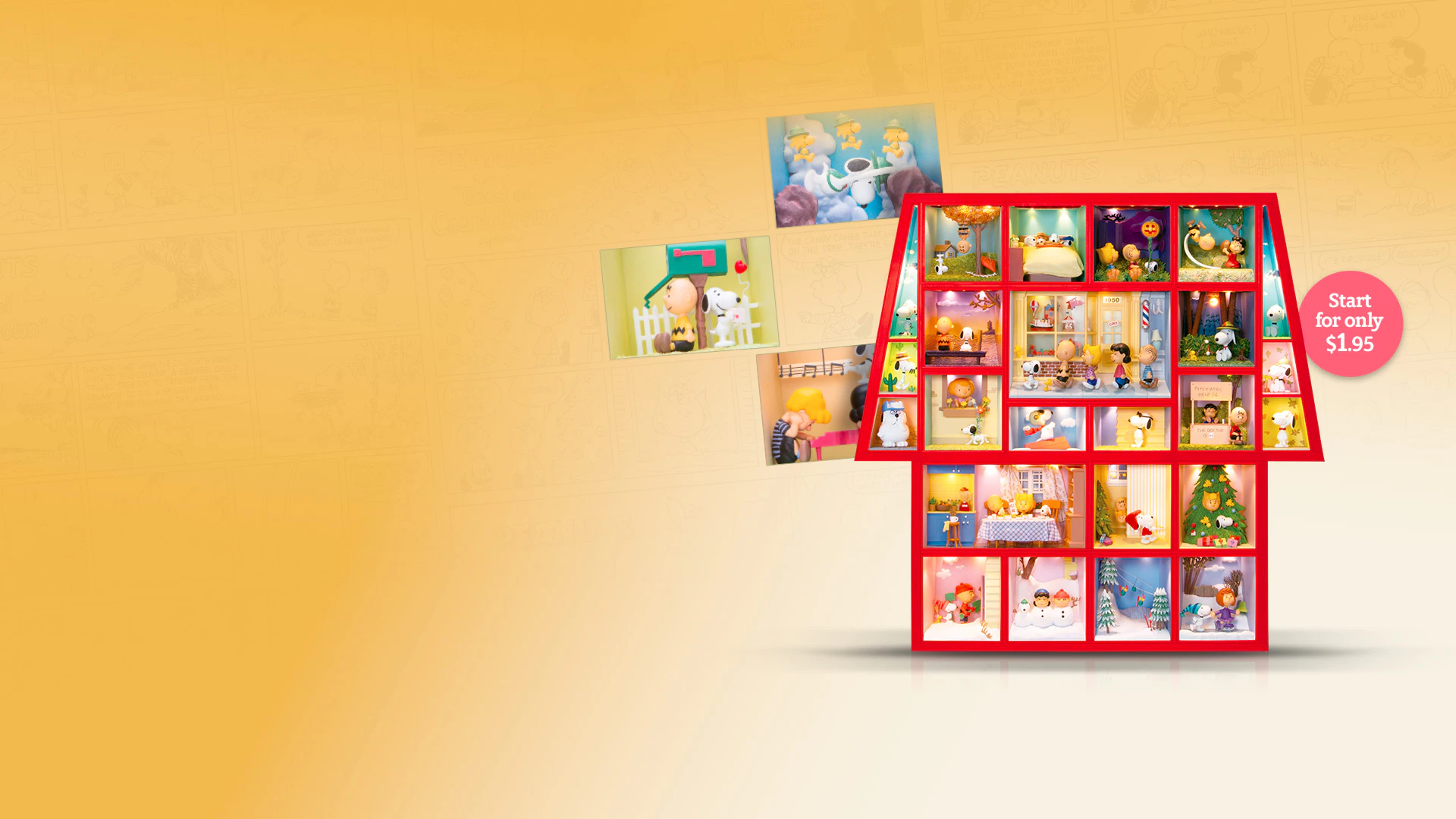 Snoopy House Build Up