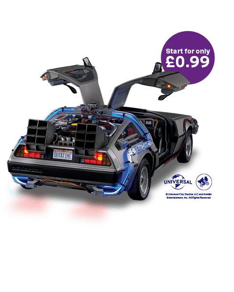 The Delorean Toy Model Hot Toys Back To The Future Part 3 DeLorean W/